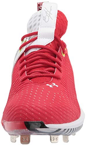 Under Armour Mens Harper 5 Low St Baseball Shoe, Red (600 White, 8 US