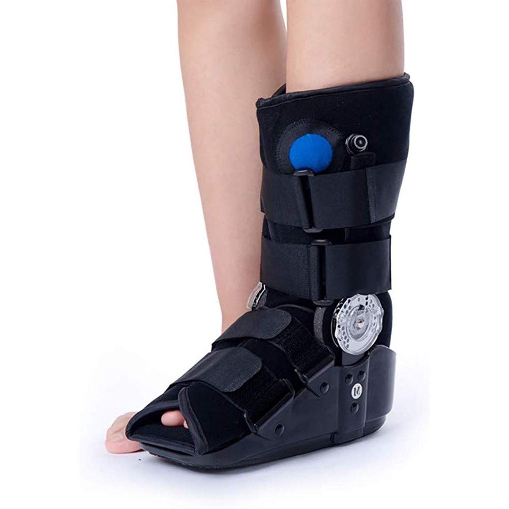 Walking Boot,Foot Brace Comfortable Smooth Breathable Ankle Boots Orthopedic Boot Ankle Brace Fixation Shoe For Fracture Recovery, Protection And Healing After Foot Or Ankle Injuries ( Size : S )