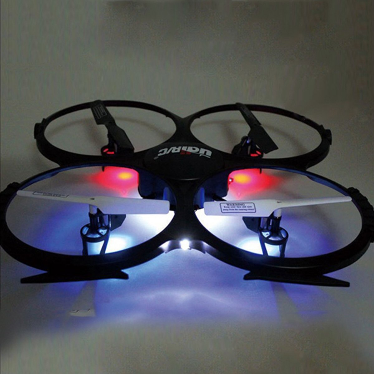 UDI U818A-HD 2.4GHz 4 CH 6 Axis Headless RC Quadcopter w/ HD Camera, Extra Battery