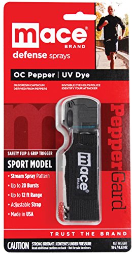 Runner Bundle: Mace Pepper Spray Jogger Black - Lot of 2 as Shown