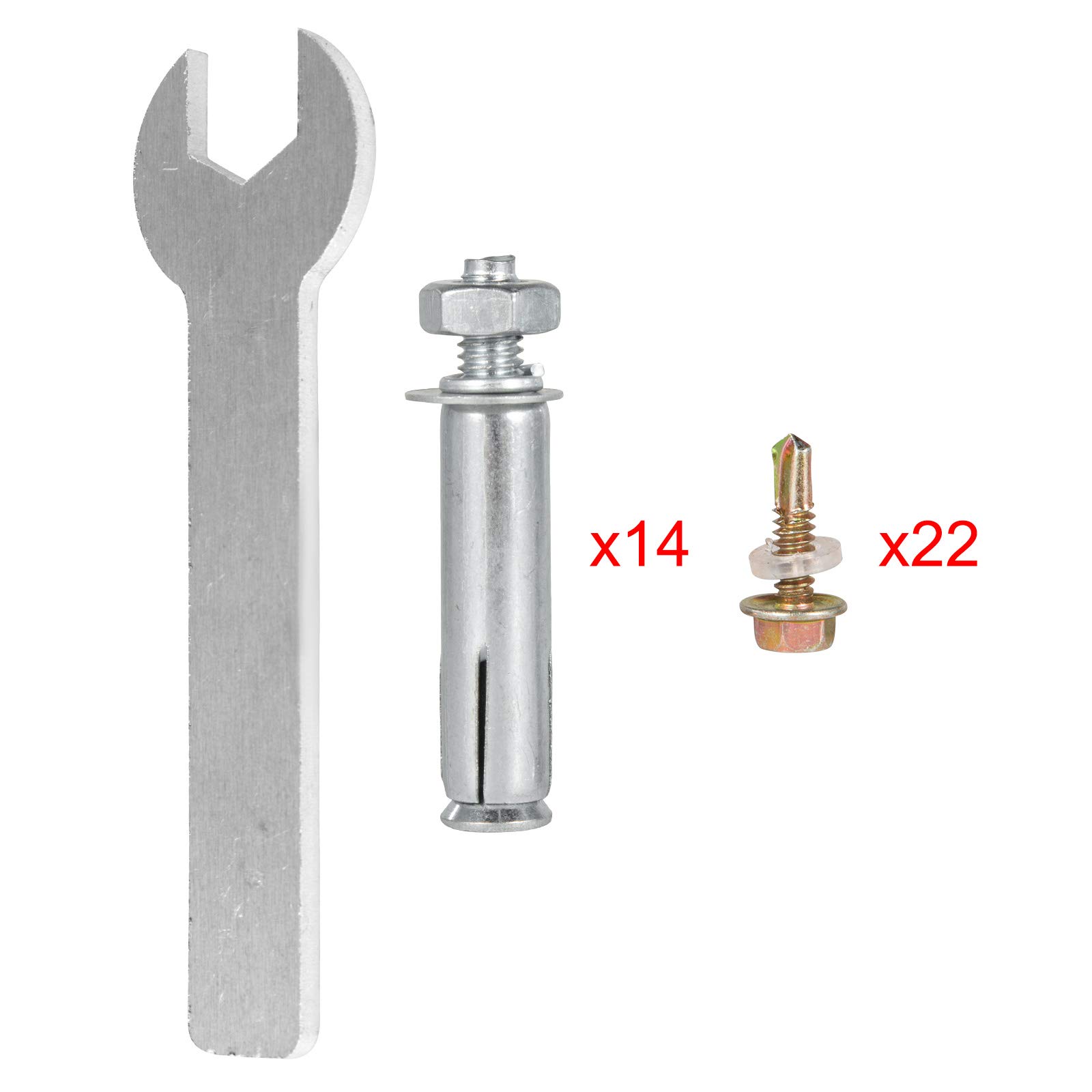 VEVOR 4 x 4 Post Base 3 PCs, Deck Post Base Inner Size 3.6 x 3.6 inch, Post Bracket 2.5 lbs Fence Post Anchor Black Powder-Coated Post Bracket with Thick Steel for Deck Supports Porch Railing