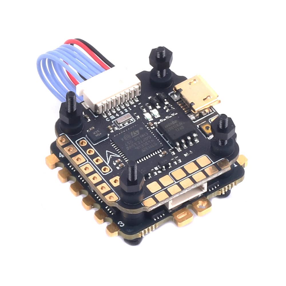 Skystars F411 HD Flight Controller Stack Ko40 40A 3-6S ESC 20x20mm for DJI FPV Betaflight RC Drone Racing