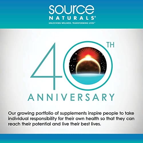SOURCE NATURALS Serene Science L-Theanine 200 Mg Capsule, 120 Count
