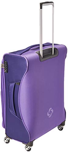 Samsonite Eco Lite Spinner Ladies Medium Purple Polyethylene Luggage Bag TSA Approved 112331-1888