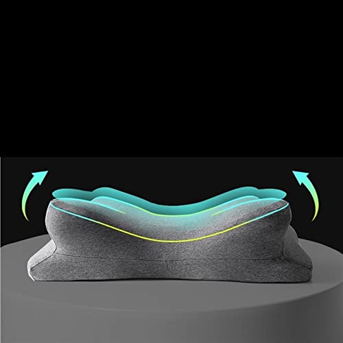VENYAA Cervical Pillow Comfortable Memory Foam Pillow Neck Massage Ergonomic Curve Cervical Orthopedic Neck Bed Sleeping Head Cushion Pillow