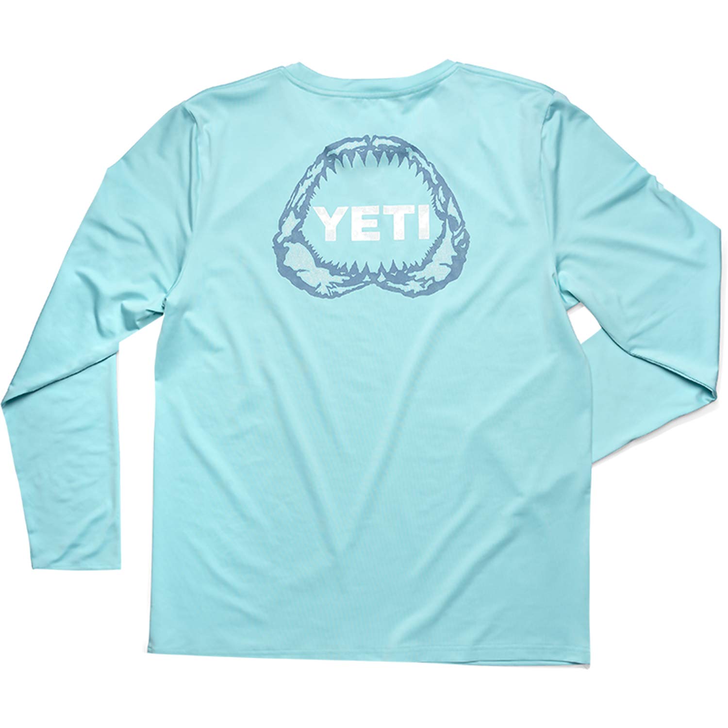 YETI Sharks Up UPF 50 Long Sleeve Sunshirt, Seafoam, X-Large
