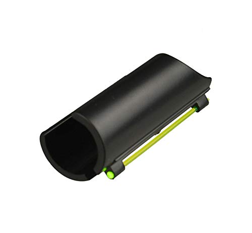 Ultimate Arms Gear Universal 12/20 Gauge/Shotgun Glowing Green Line Plain Barrel Front Fiber Optic Sight