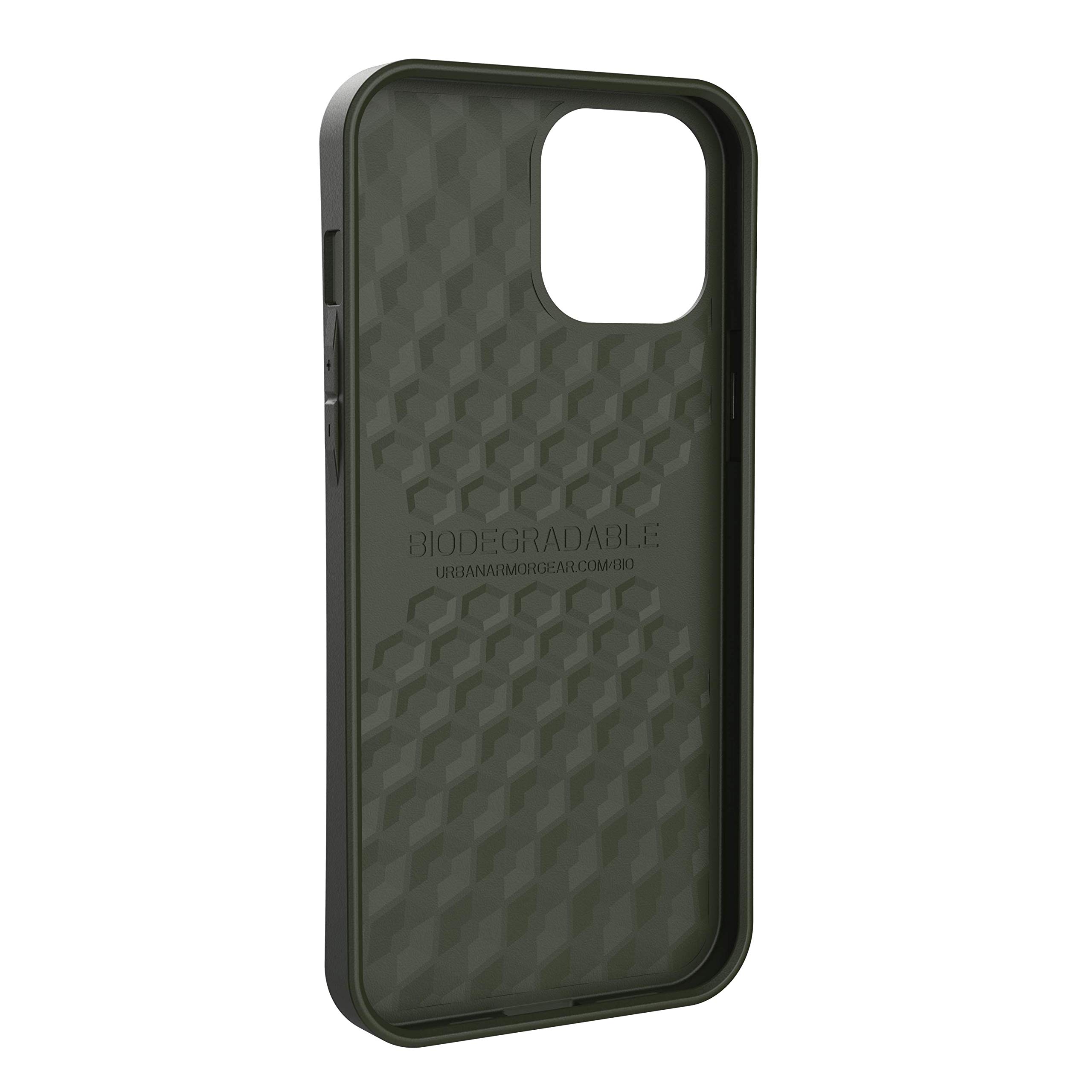 URBAN ARMOR GEAR UAG Designed for iPhone 12 Pro Max Case [6.7-inch screen] Eco-Friendly Rugged Ultra Slim Outback Protective Cover, Olive