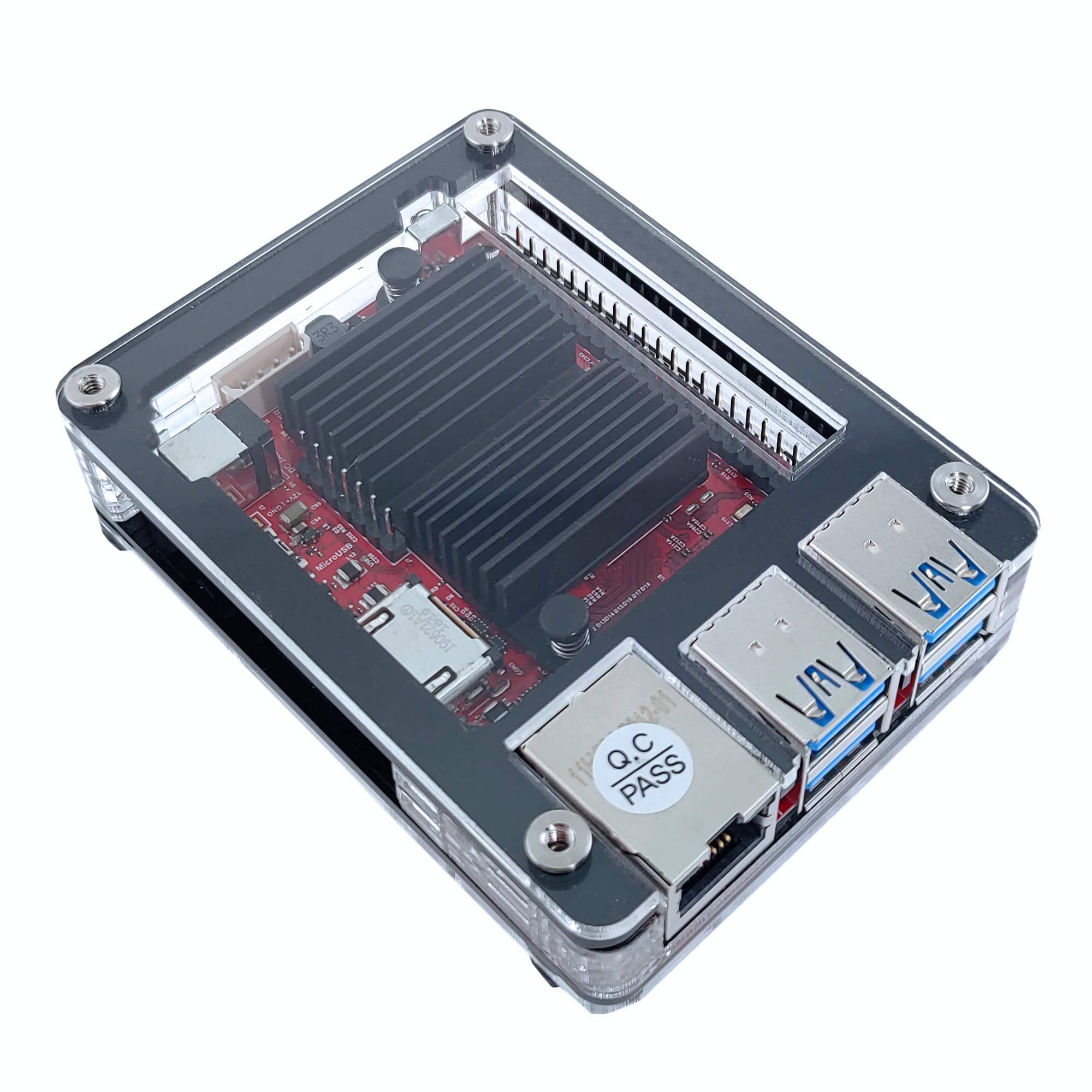 Zebra Case for The Odroid C4 (Black)
