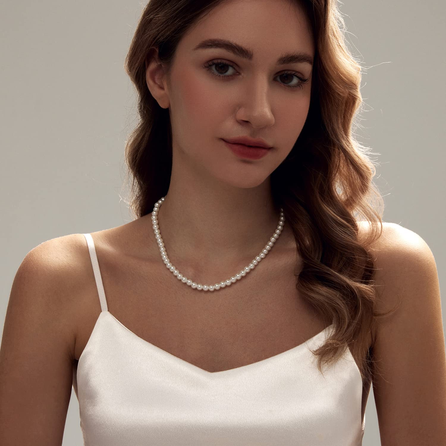 Zeffy Pearl Necklace for Women