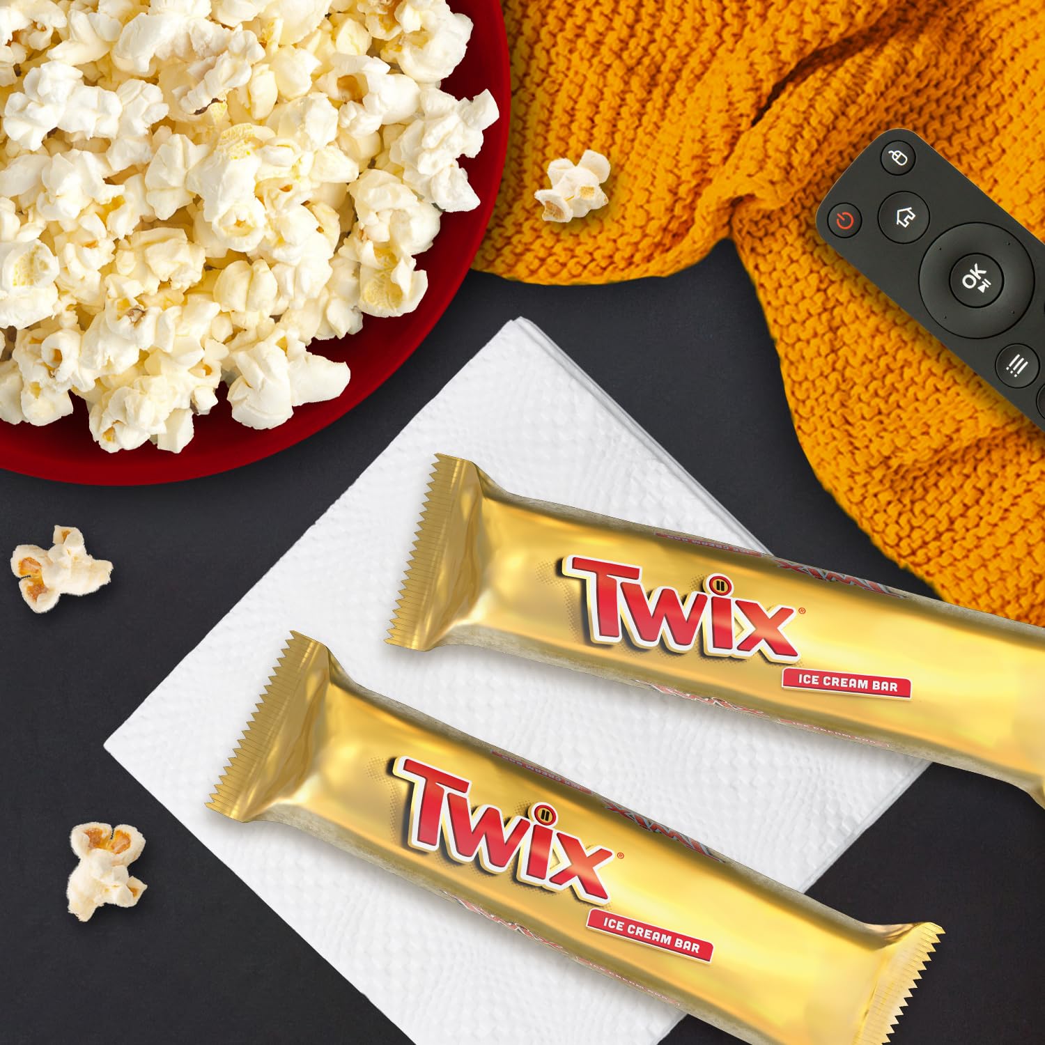 TWIX Ice Cream Bars With Vanilla Ice Cream 6-Count Box