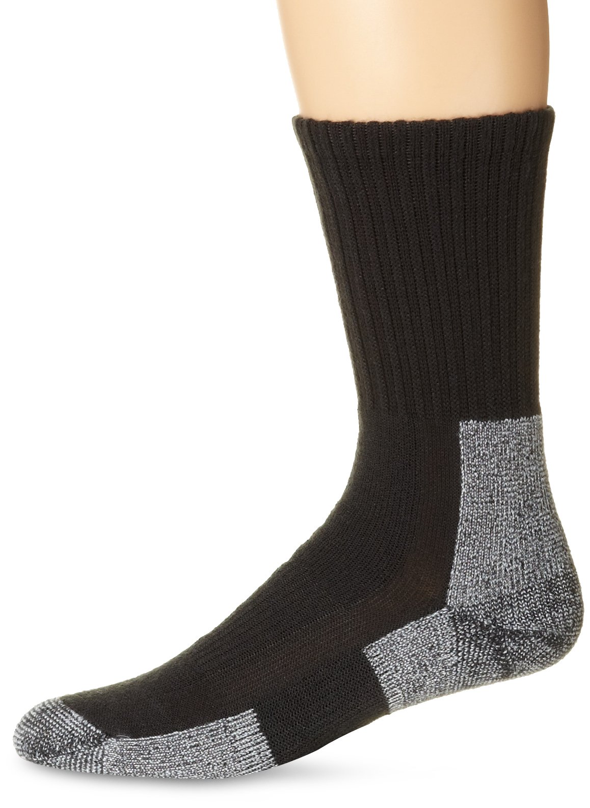 thorlos unisex adult Trhxm Max Cushion Trail Crew Hiking Socks, Castlerock, X-Large US