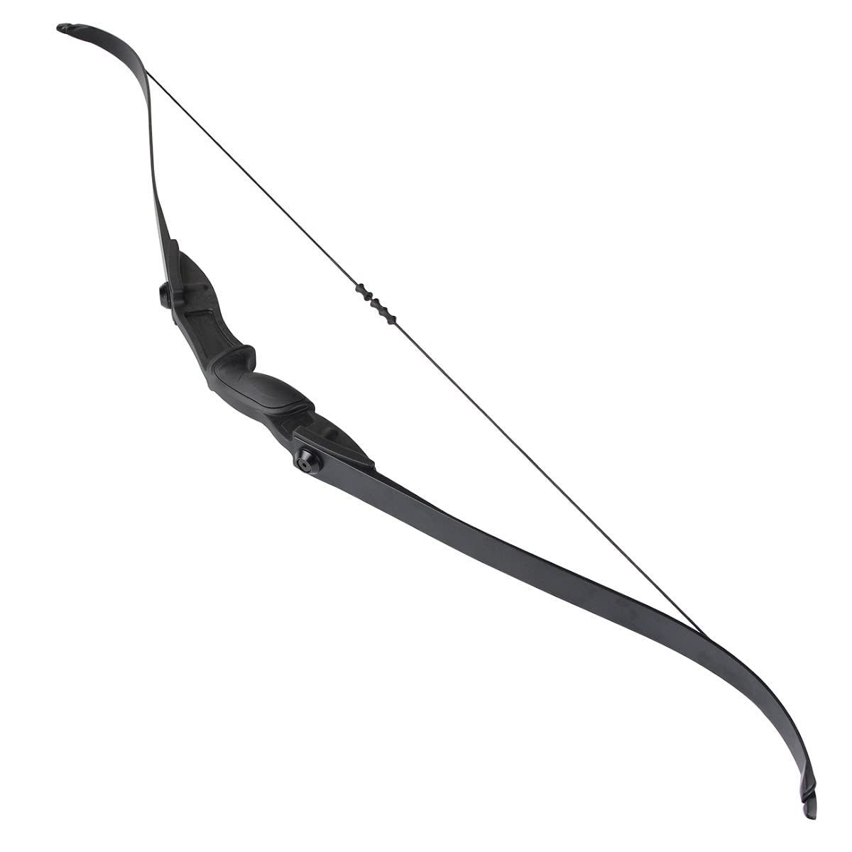 TargetEvo 53" Hunting Takedown Recurve Archery Bow Longbow Right/Left Hand 25.0 Pounds for Hunting CS Shooting Training