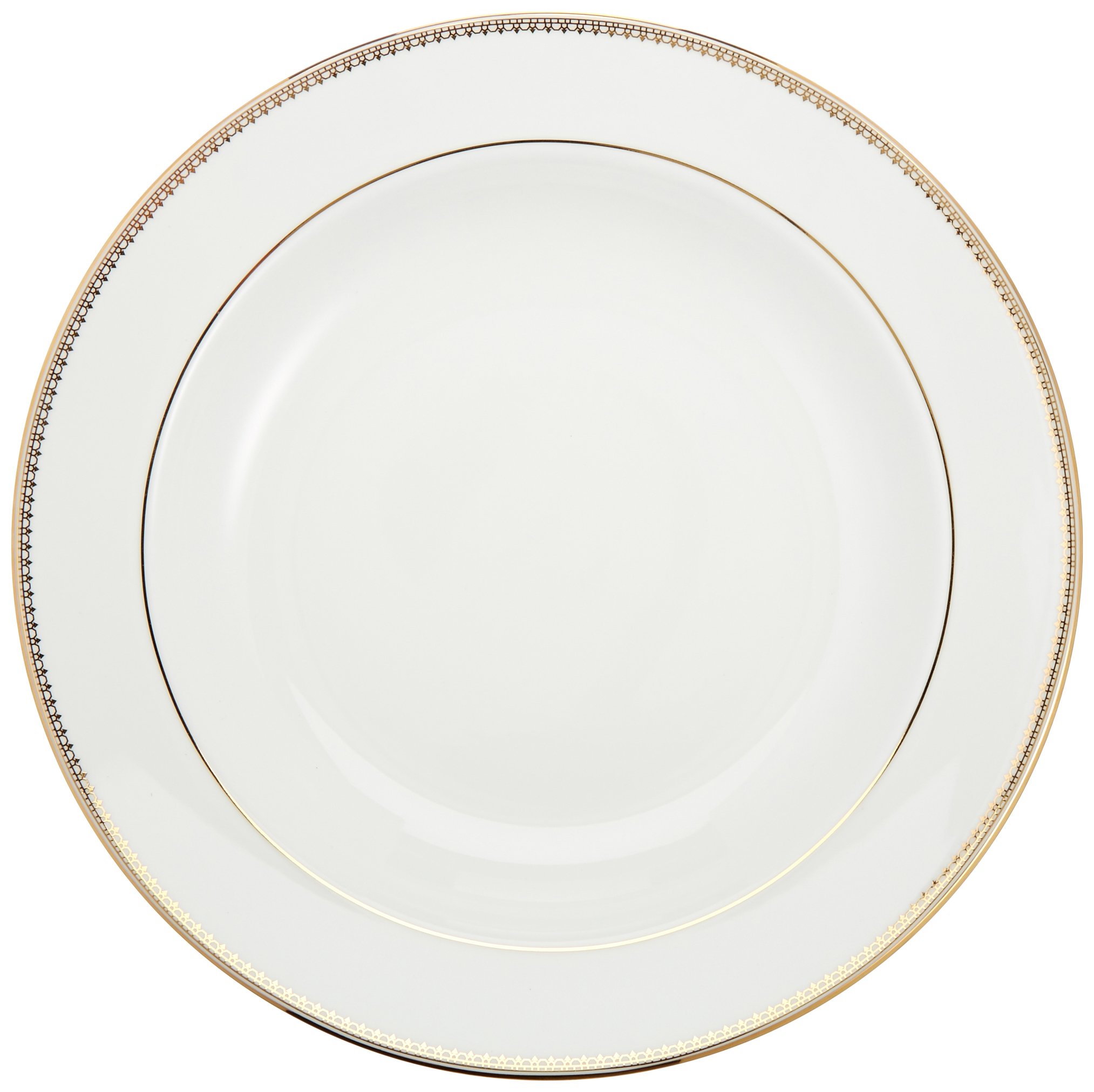 Wedgwood Vera Wang Vera Lace Gold 9-Inch Rim Soup Plate
