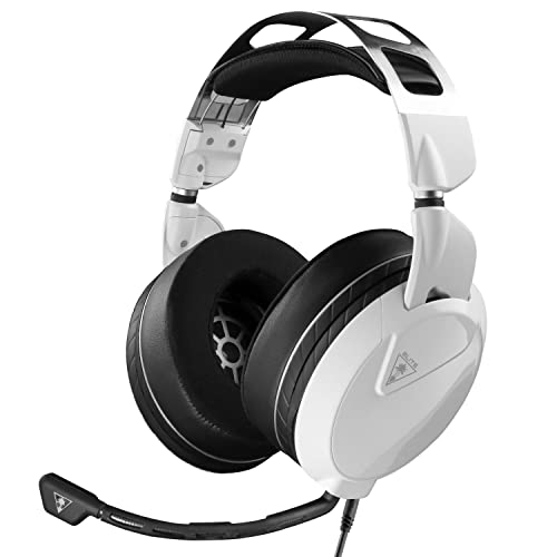Turtle Beach Elite Pro 2 + SuperAmp Performance Gaming Headset for Xbox Series X, Xbox Series S, Xbox One, PC, & Mobile with Bluetooth – Surround Sound, 50mm Speakers, Memory Foam – White