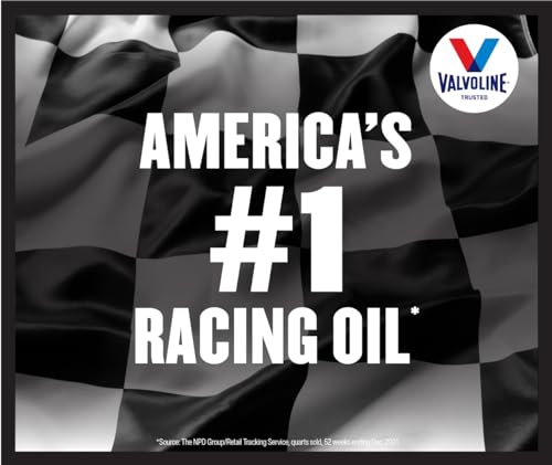 Valvoline VR1 Racing SAE 20W-50 Motor Oil 1 QT, Case of 6