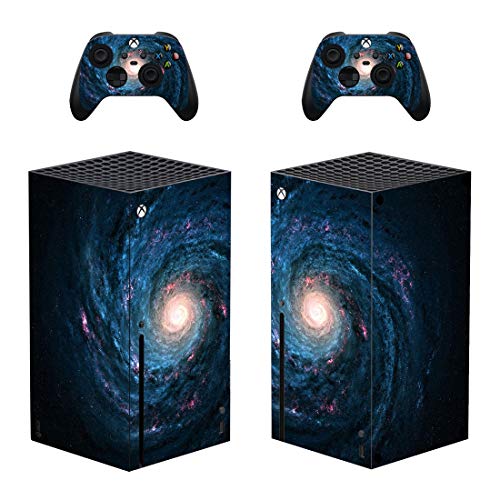 Vinyl Skin Sticker Cover Decal for Microsoft X-box-Series-X Console and Remote Controllers Paysage Color HD Printing (only fit X-box-Series-X )