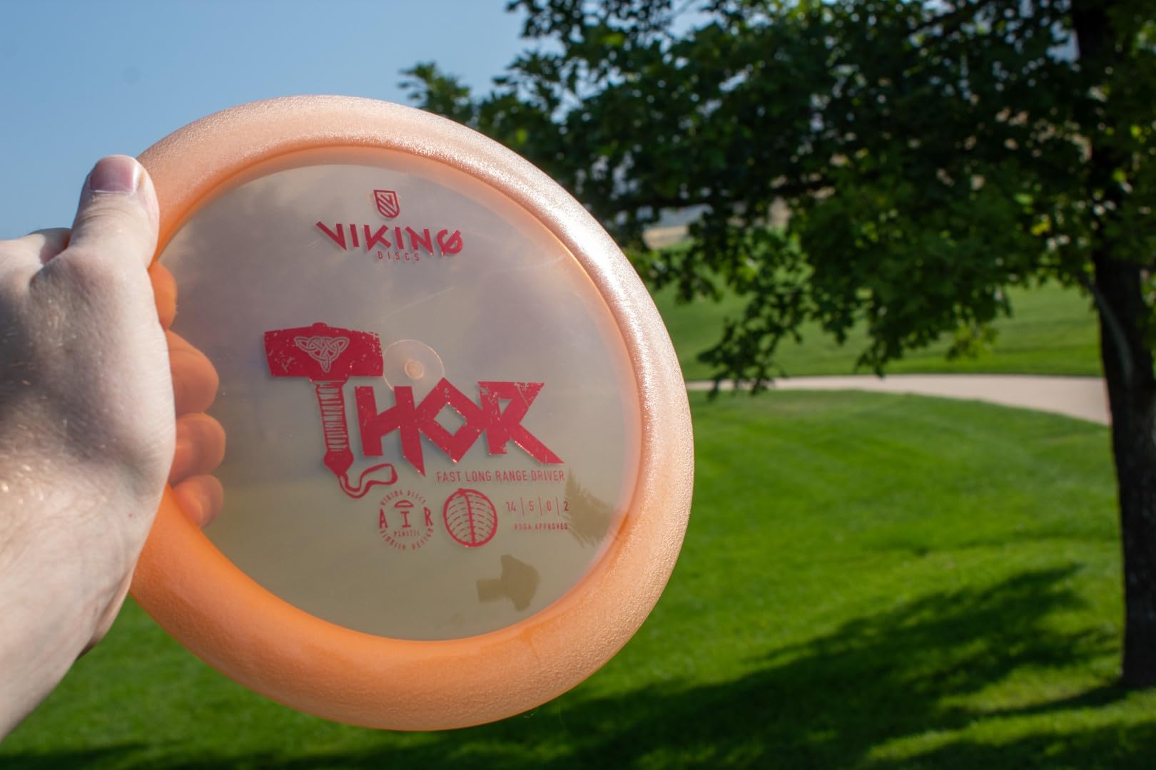 Viking Discs | Thor | Lightweight Advanced Disc Golf Driver | Air Plastic