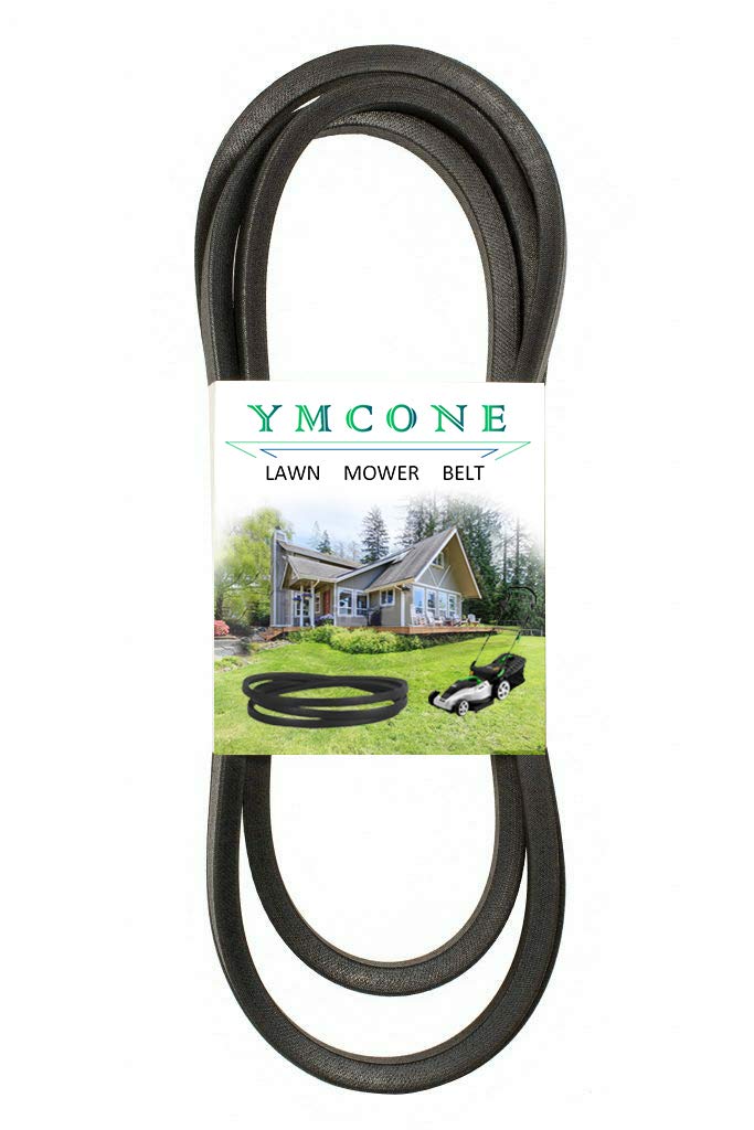 YMCONE Riding Lawn Mower Tractor Deck Belt 1/2" x 134" Replacement for MTD/Troy-Bilt 754-04044 754-04044A 954-04044 954-04044A
