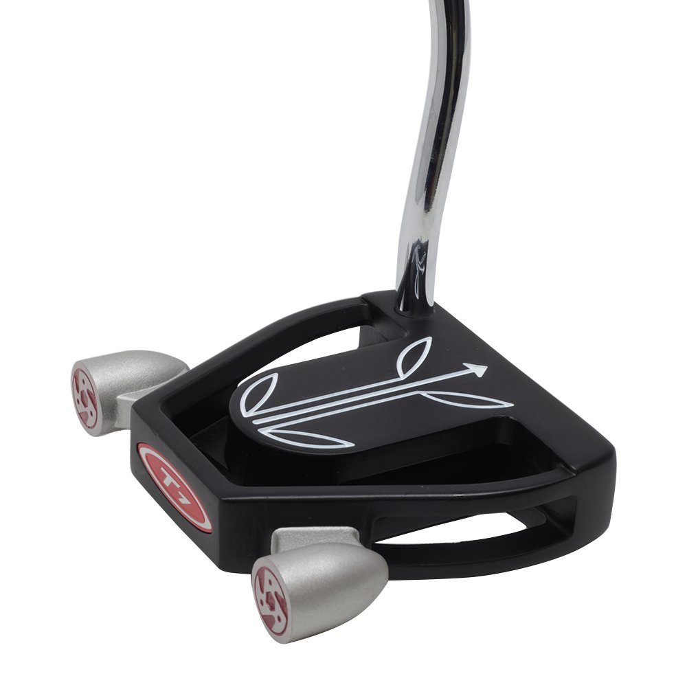 T7 Twin Engine Black Mallet Golf Putter Right Handed with Alignment Line Up Hand Tool 36 Inches Tall Men's Perfect for Lining up Your Putts