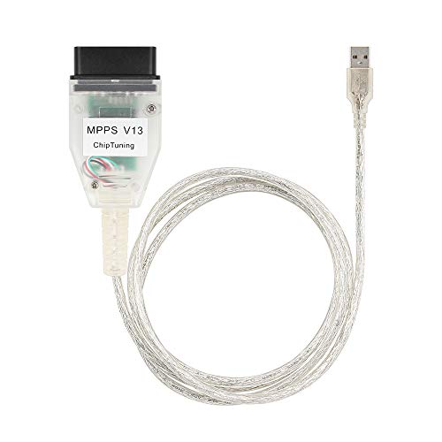 Washinglee V13MPPS ECU Programming Cable for EDC15 EDC16 EDC17 MED9.X ME7.X and Siemens PPD1/X, OBD2 ECU Chip Tuning Tool.