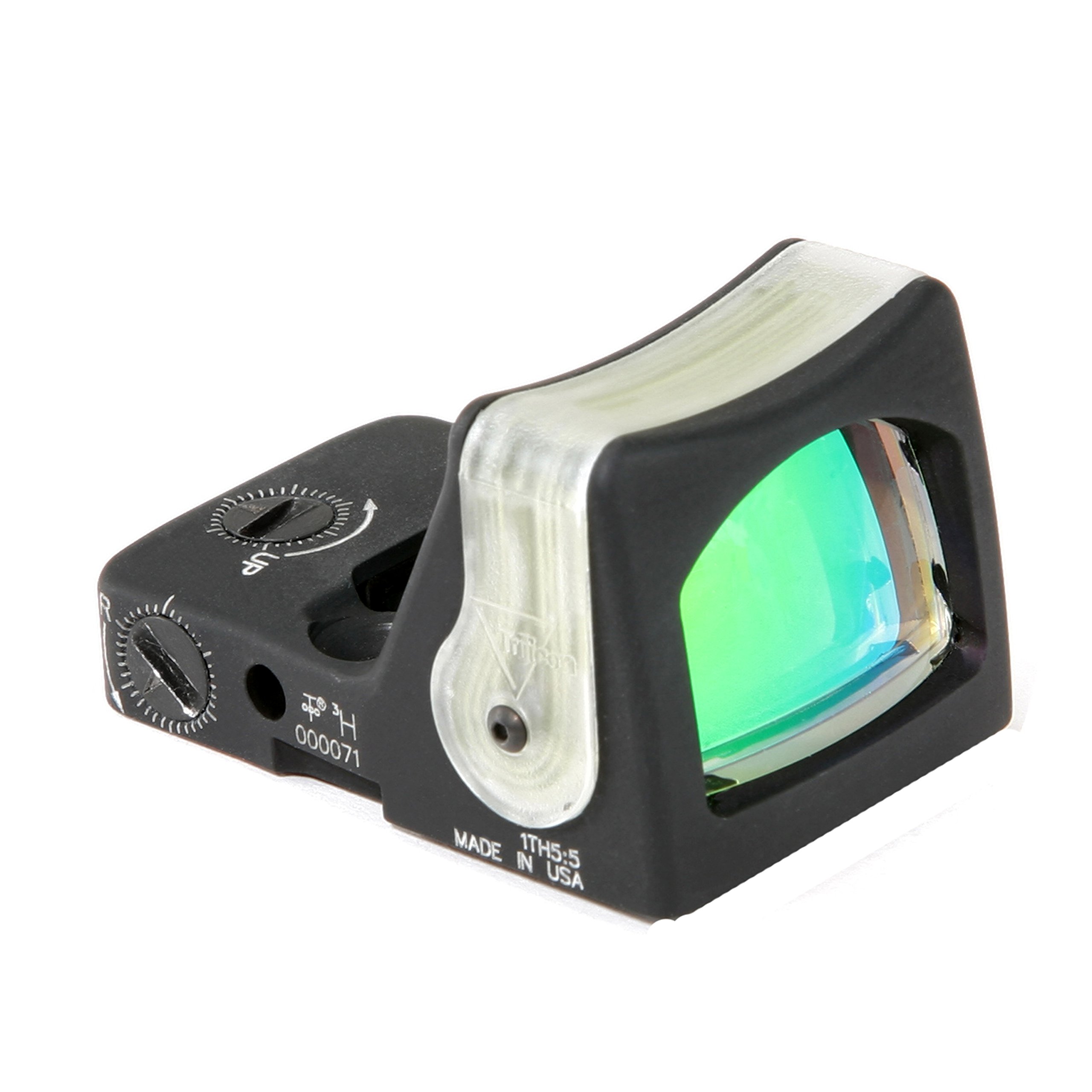Trijicon RM03 RMR Dual Illuminated Reflex Sight, 13 MOA Amber/Gold Dot, No Mount, Matte, 700014
