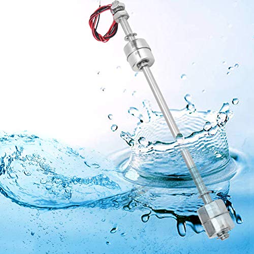 Water Level Sensor - Stainless Steel Double Ball Float Switch Water Level Control Sensor Switch for Pool with Tank(250mm)