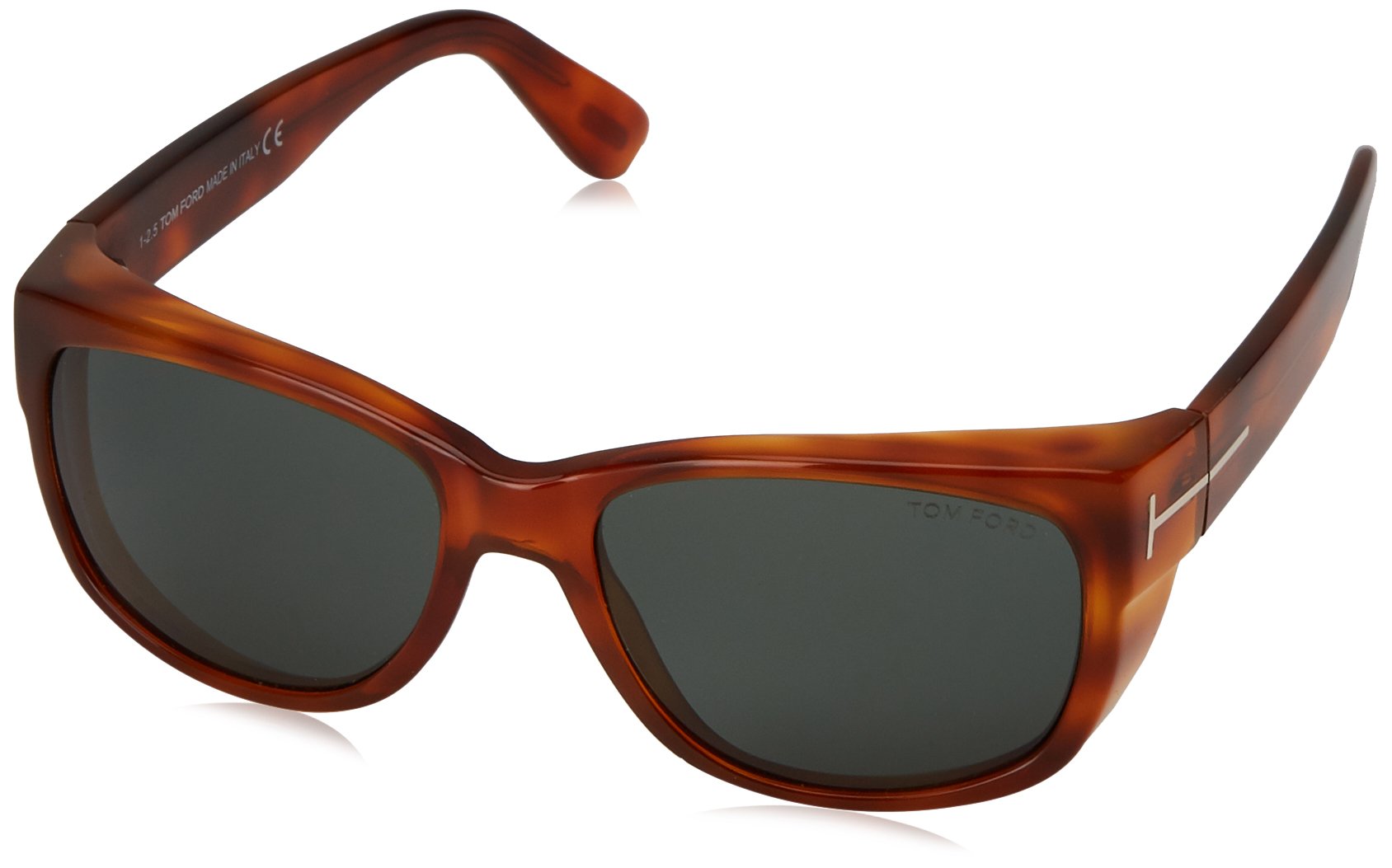 Tom Ford FT0441 53N Blonde Havana Carson Oval Sunglasses Lens Category 3 Size 5