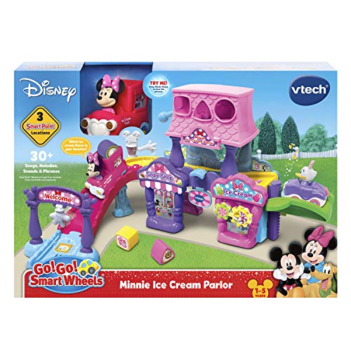 VTech Go! Go! Smart Wheels - Disney Minnie Mouse Ice Cream Parlor, Pink