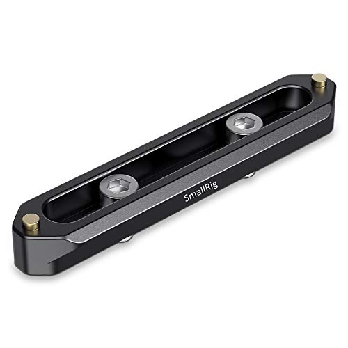 SMALLRIG Quick Release Safety Rail NATO Rail 10cm Long, Black- 1134