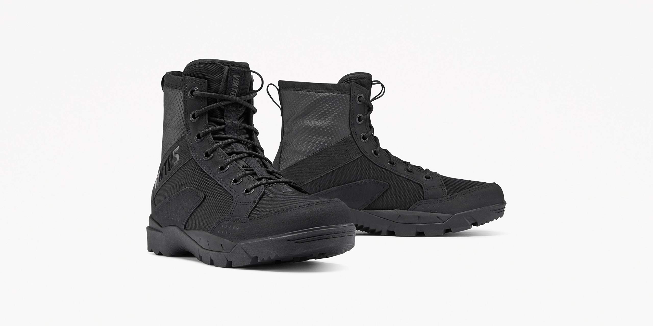 VIKTOS Johnny Combat Waterproof Tactical Boots | Breathable Mid-Height Outdoor Combat Boots with Rubber Heel & Toe Overlays, Grayman, Size: 10