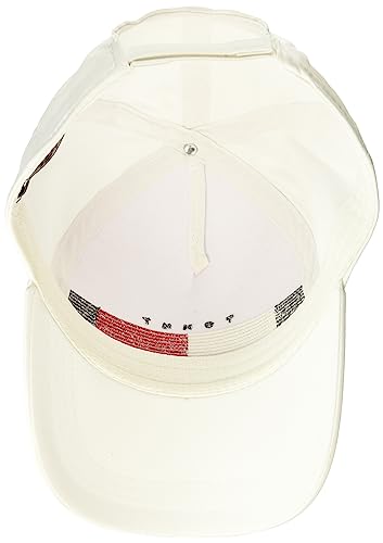 Tommy Hilfiger Men's Sport Cap, Hilfiger White, One Size