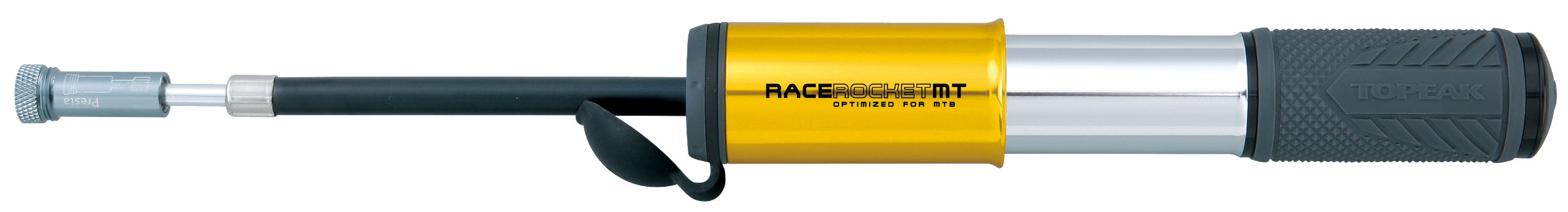 Topeak Race Rocket MT Mini Pump - Silver/Silver