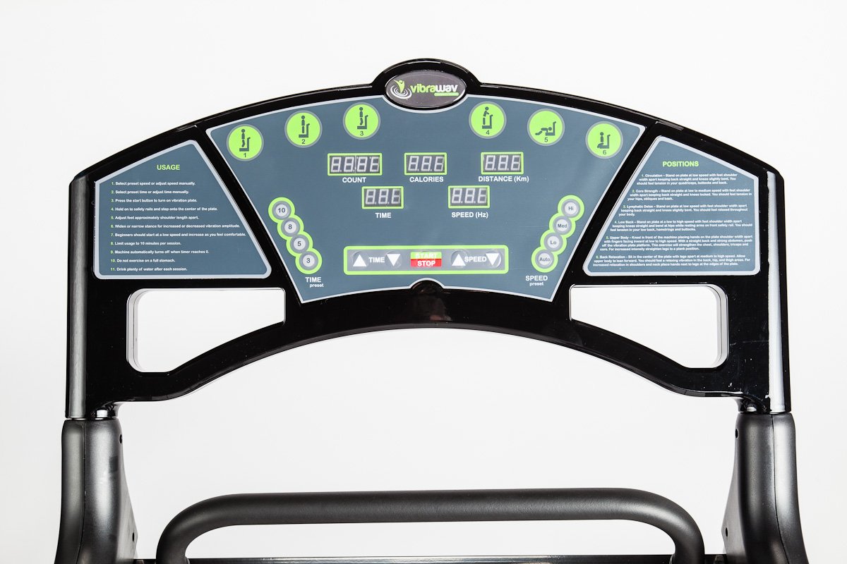 VibraWav Pro XT Black Whole Body Vibration Platform