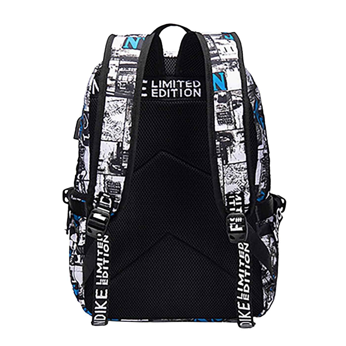 XKJFOTCY Shark Backpack for Boys, Fashion Multi-Functional Teens Bookbag, Laptop Backpack, Casual Daypack