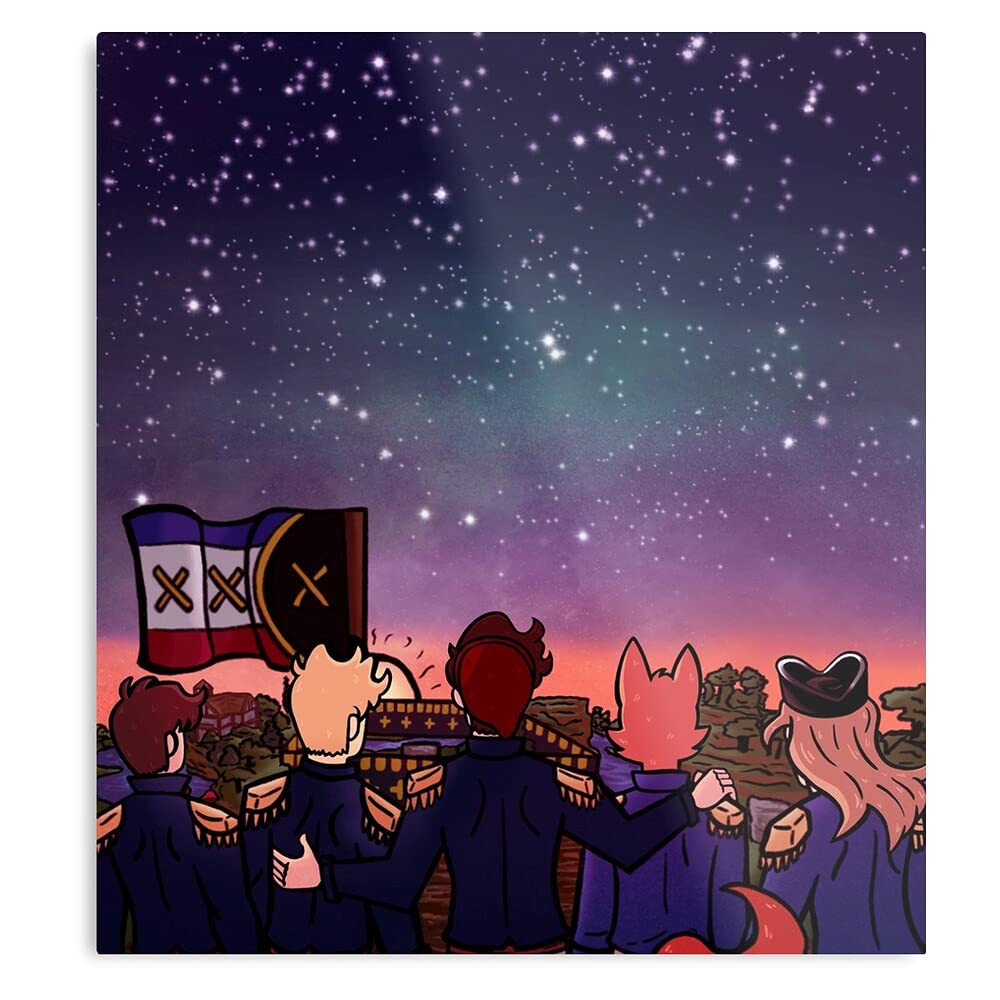 Tommyinnit Dreamsmp Nihachu Lmanburg Tubbo Wilbursoot Fundy Pogtopia Poster For Home Decor