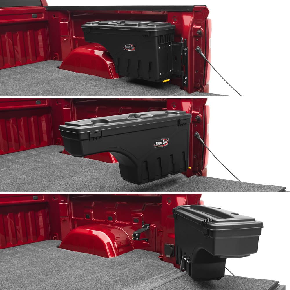 UnderCover SwingCase Truck Bed Storage Box | SC205P | Fits 2017 - 2023 Ford F-250/350 Super Duty Passenger Side