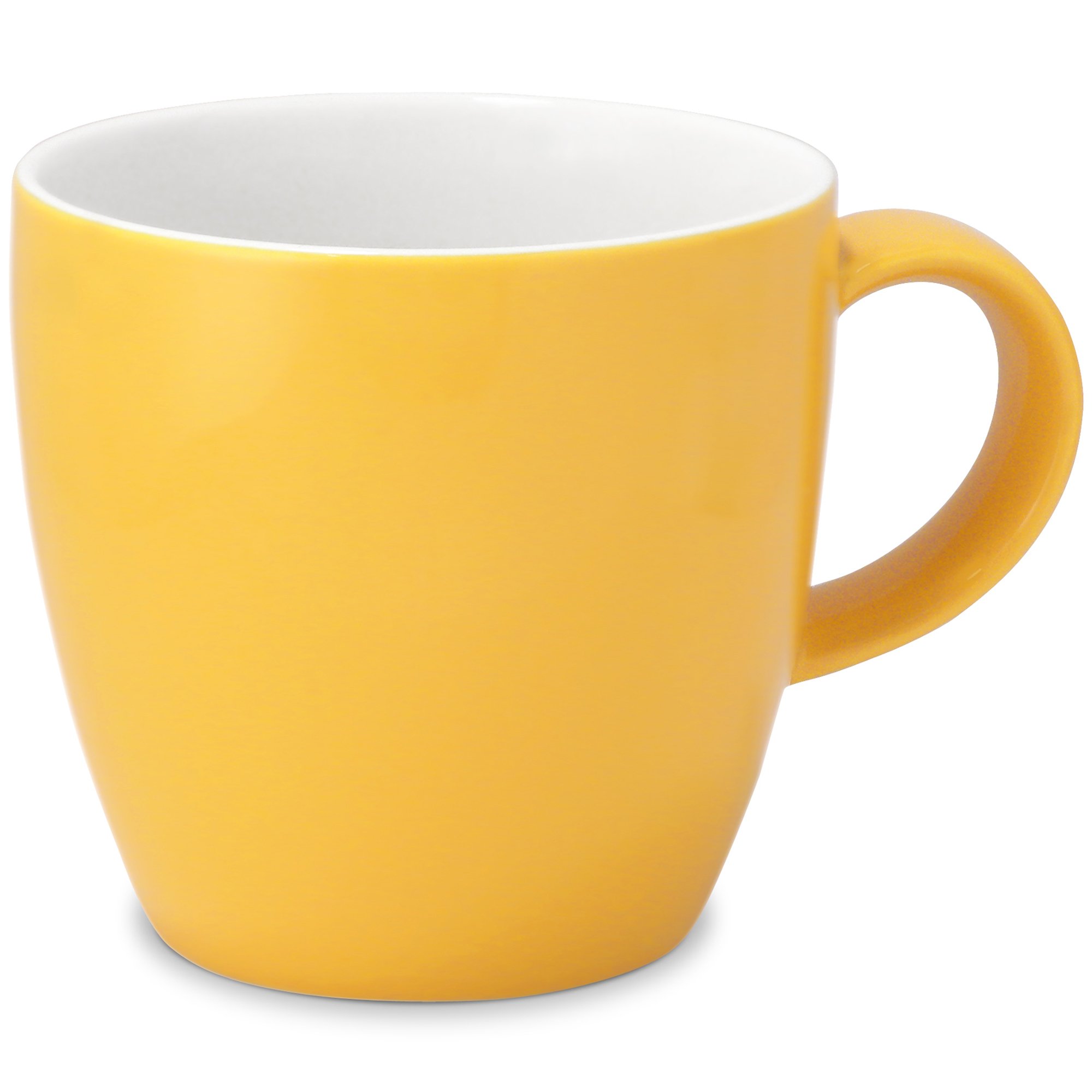 Uni Tea/Coffee Cup with handle 11 ounces (set of 4) - Mandarin