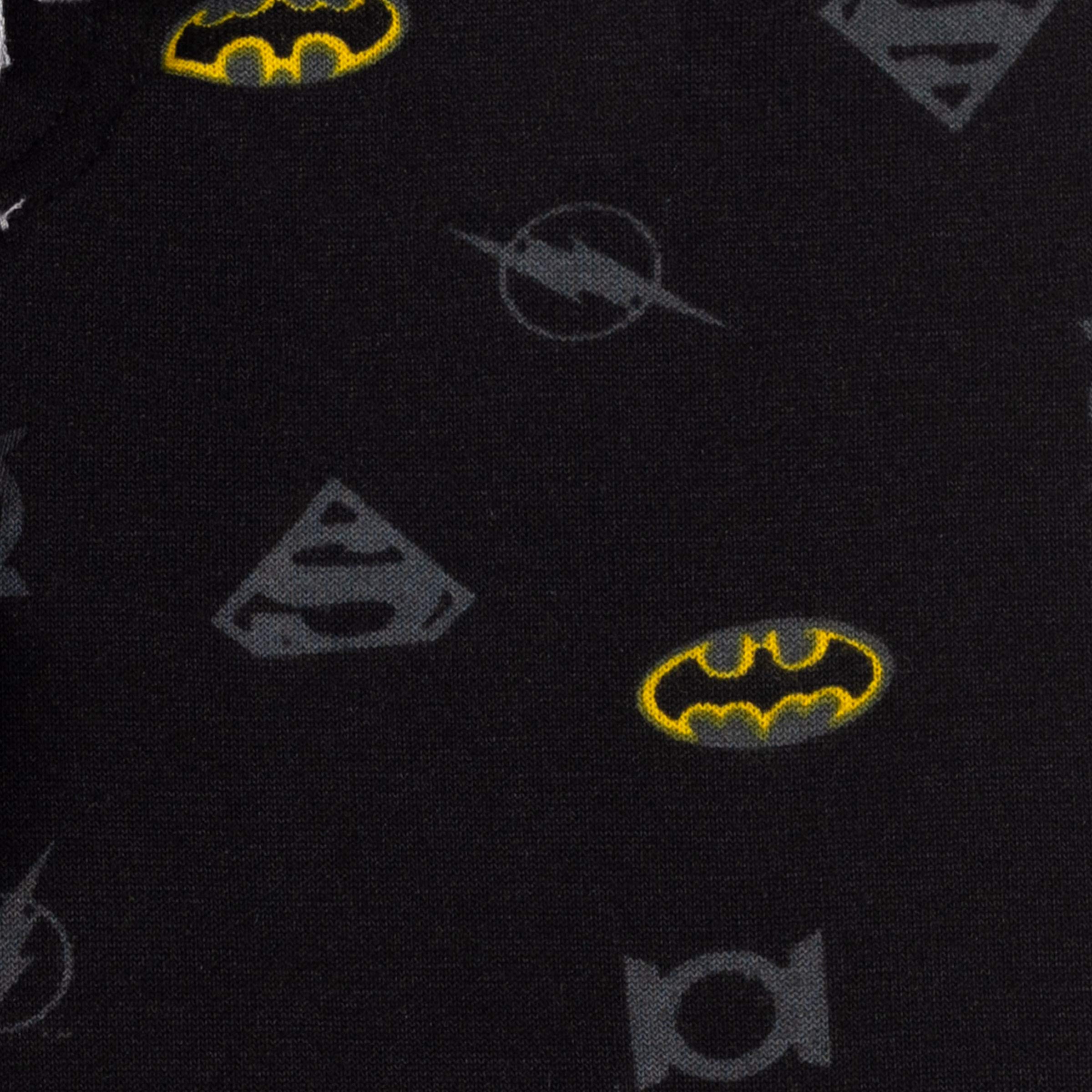 Warner Bros. Justice League Toddler Boys 2 Pack Fleece Jogger Jogger Pants Grey/Black 4T