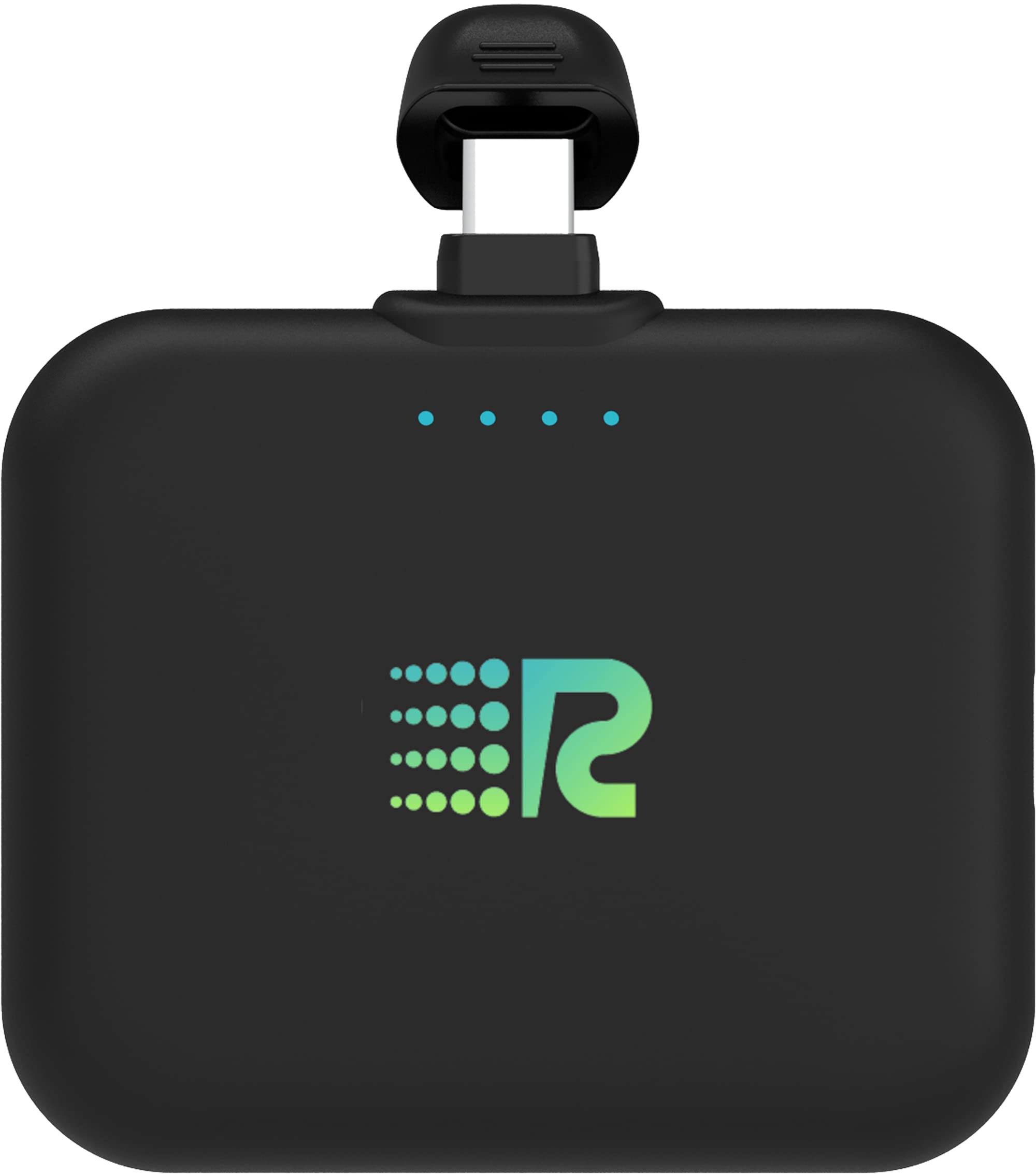 Rush Charge Air Portable Power Bank for Android (USA) β 2500mah, 2.1A High-Speed Power Bank Fast Charging - Lightweight, Compact USB C Charger β Travel Size, Pre-Charged Battery Pack