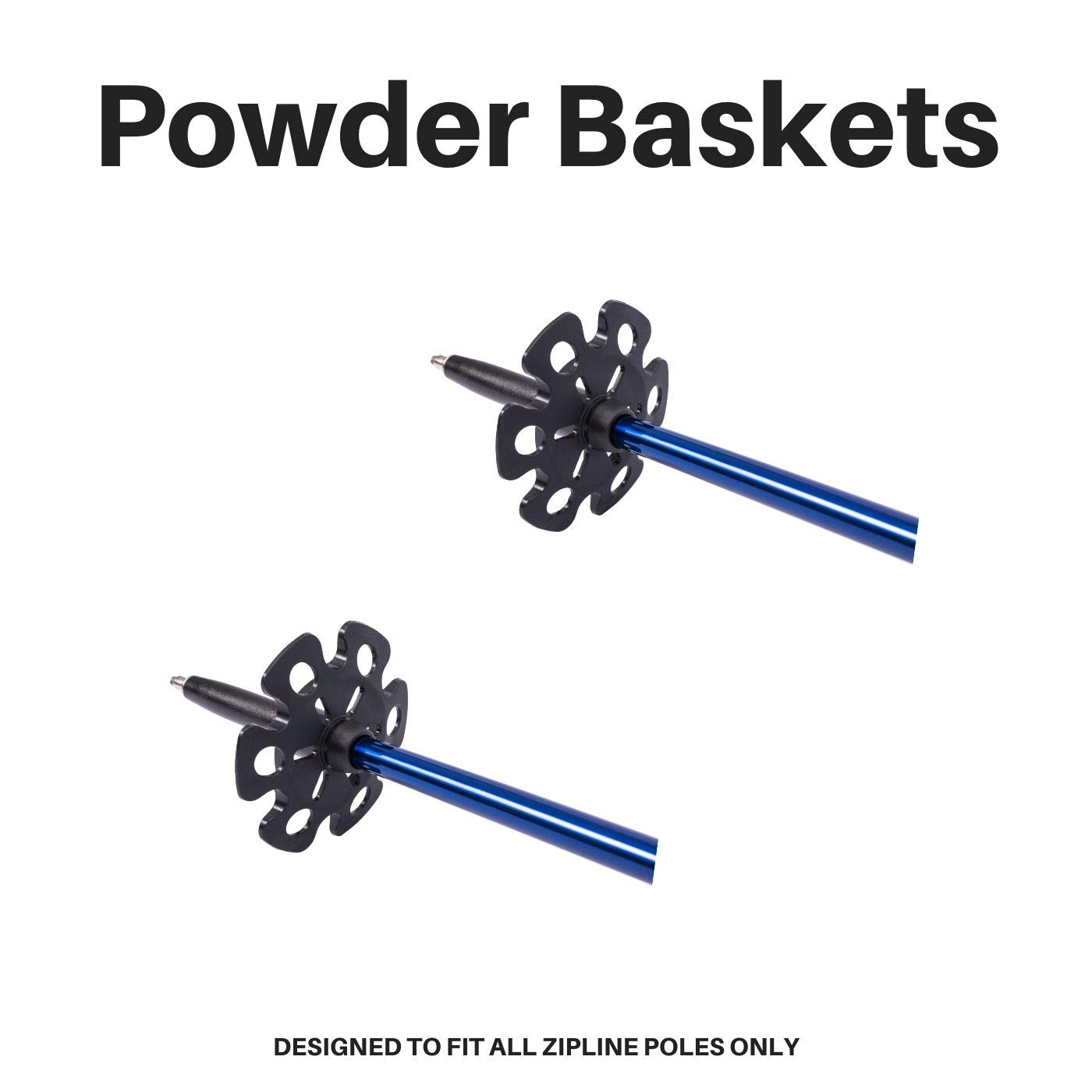 Zipline Ski Poles - Replacement Powder Basket - U.S. Ski Team Official Supplier
