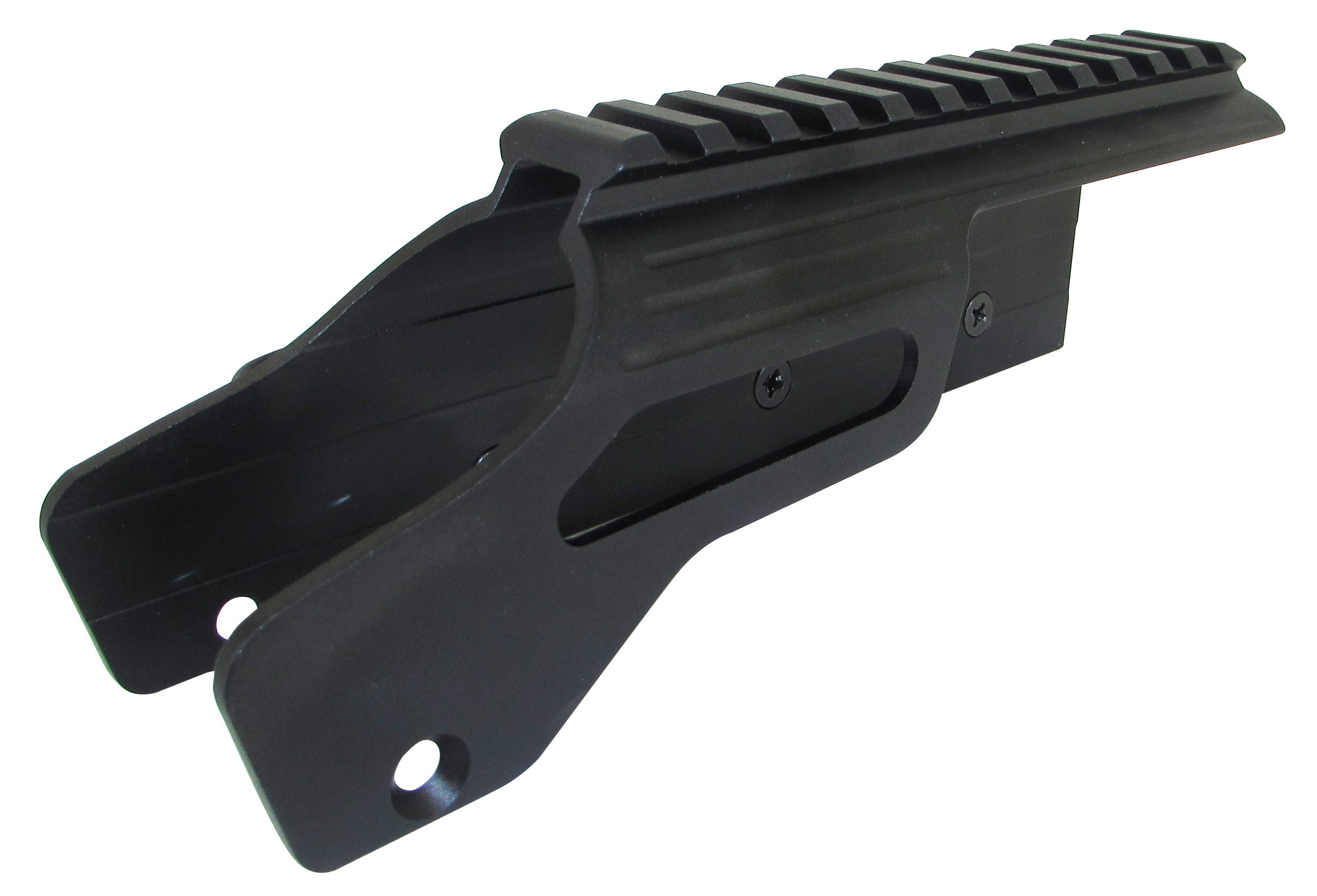 TacStar Industries 1081029 Shotgun Rail Mount, W/Sidesaddle Mossberg, 6,Black