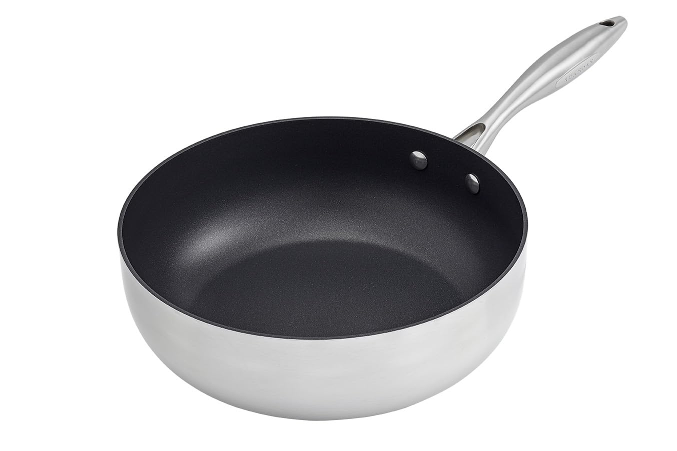 Scanpan - 65082600 CTX Covered Deep Sautè Pan, 4 Quart, Silver