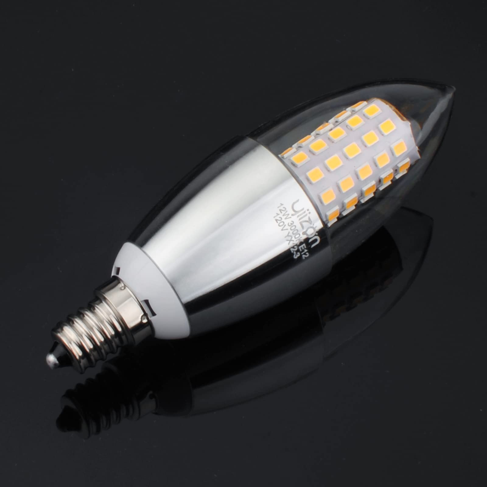 YIIZON E26 LED Corn Bulbs,15W LED Candelabra Light Bulbs 120 Watt Equivalent, 1500lm, Daylight White 6000K LED Chandelier Bulbs, Decorative Candle, Non-Dimmable LED Lamp(4-Pack)