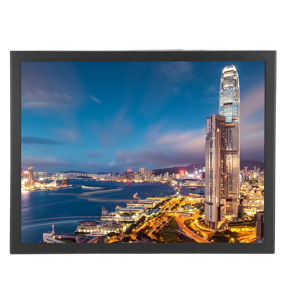 Wendry 15 Inch Capacitive Touch Screen, 1024 x 768 HDMI Monitor, 43 Multi-Point Capacitive Touch Screen Portable Industrial Monitor(US)