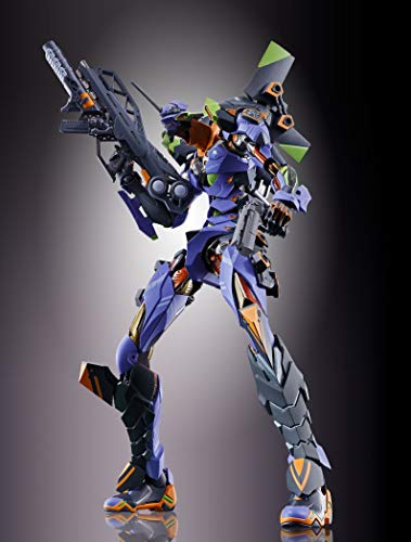TAMASHII NATIONS Bandai Metal Build Eva-01 Test Type Neon Genesis Evangelion Action Figure