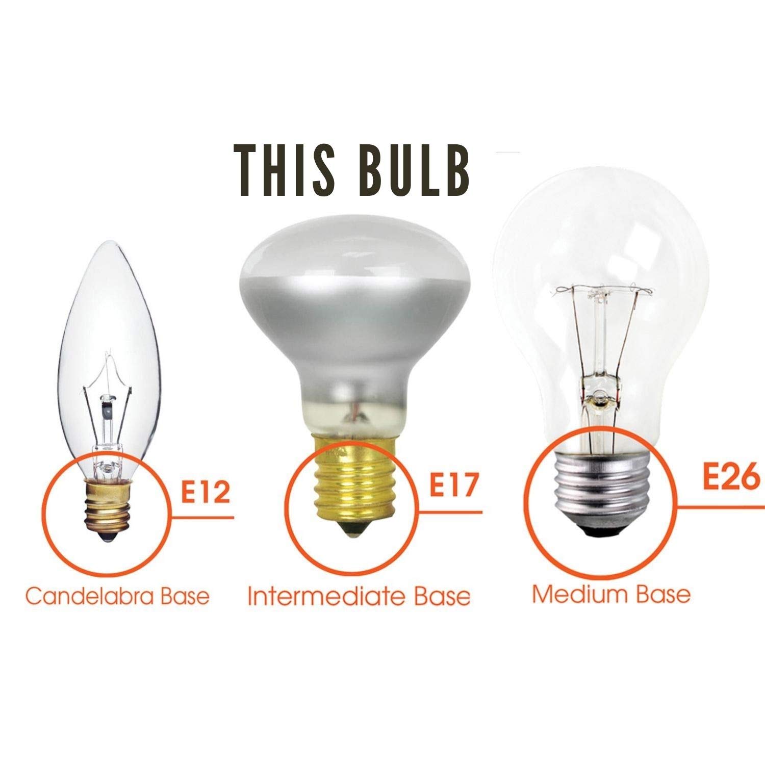 Xtricity 25W R14 Reflector Light Bulb, E17 Intermediate Base, 170 Lumens, Dimmable, 120V, (2 Pack)