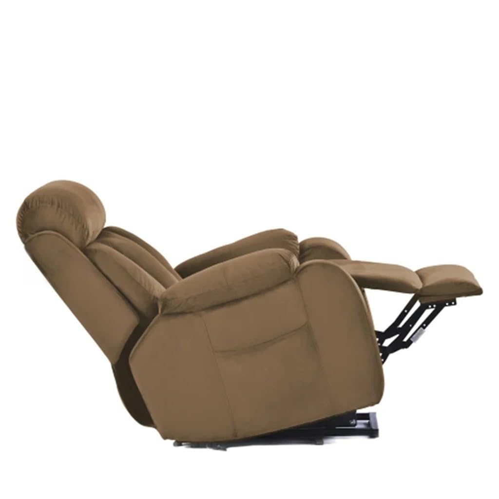 YASEZ Lift Chair Recliner for Elderly Power Remote Control Recliner Sofa Relax Soft Chair Cashmere Fabric Living Room