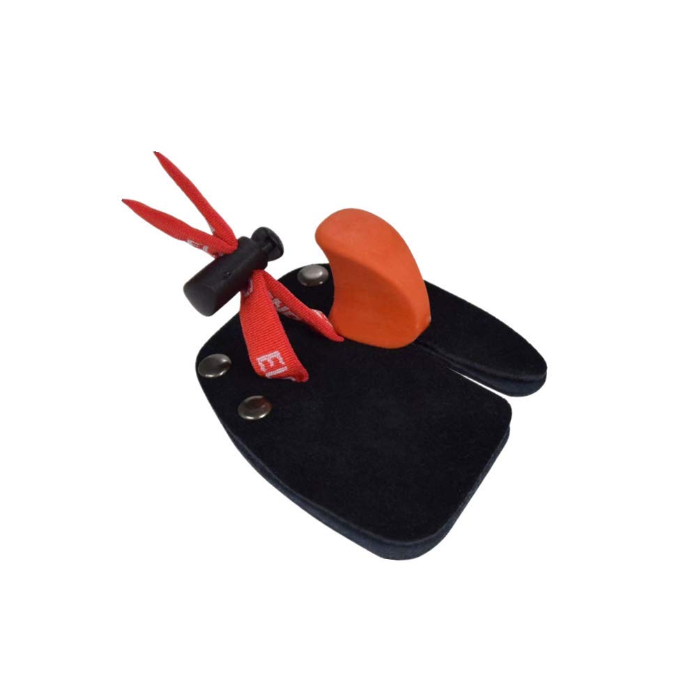 YLS Archery Finger Tab Shooting Finger Saver Leather Finger Guard for Recurve Bow Right Hand Shooter