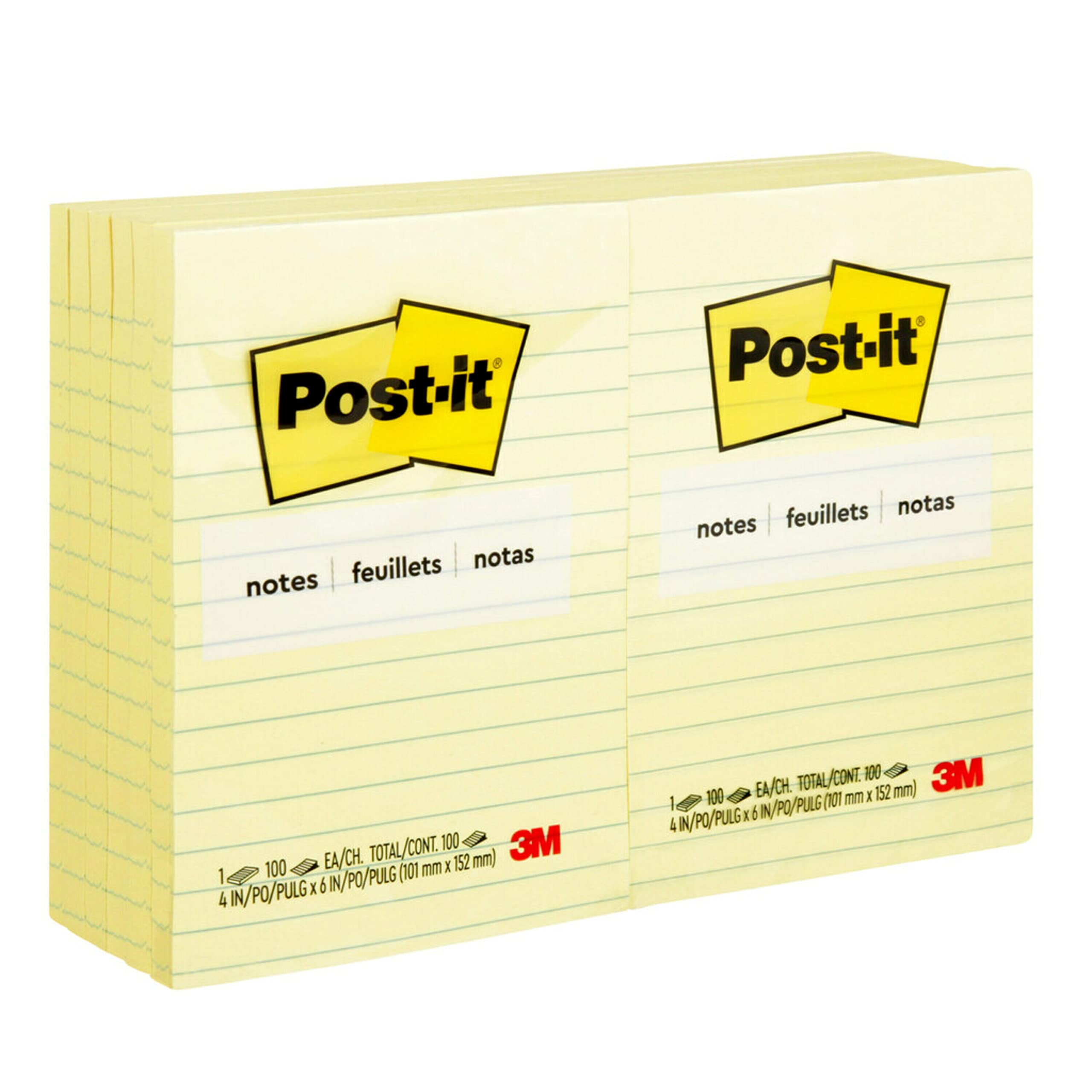 Post-it® Notes 660, 4 in x 6 in (101 mm x 152 mm) | Inner Unit